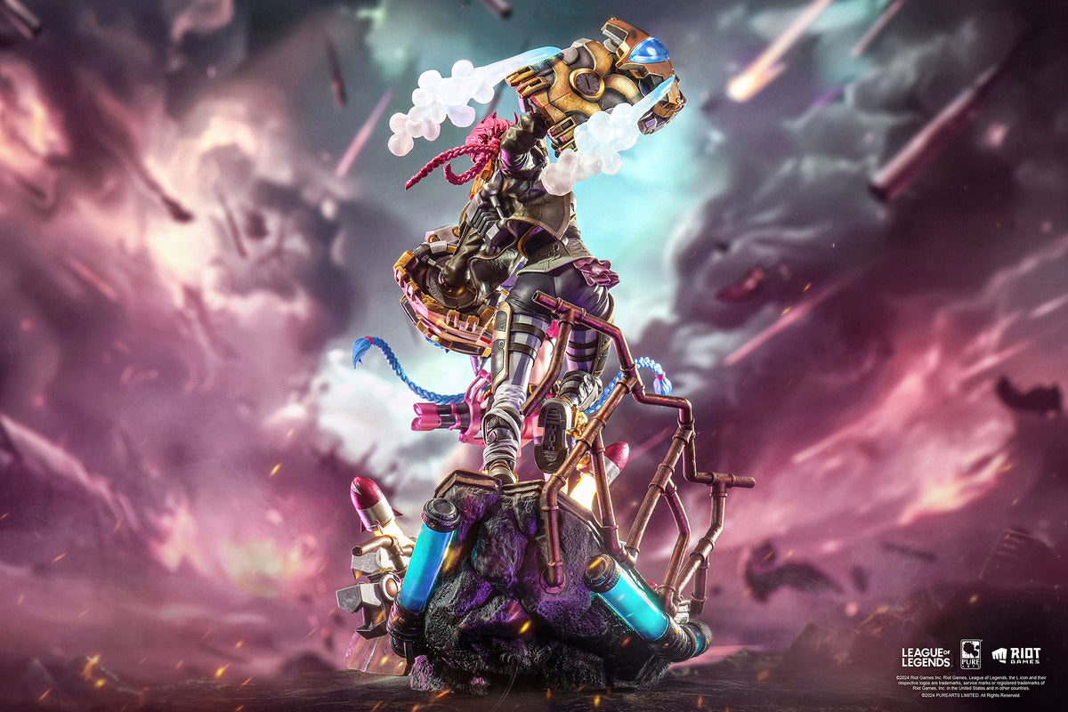 League of Legends – Jinx and Vi 1/6 Scale Statue Bundle - Spec Fiction Shop