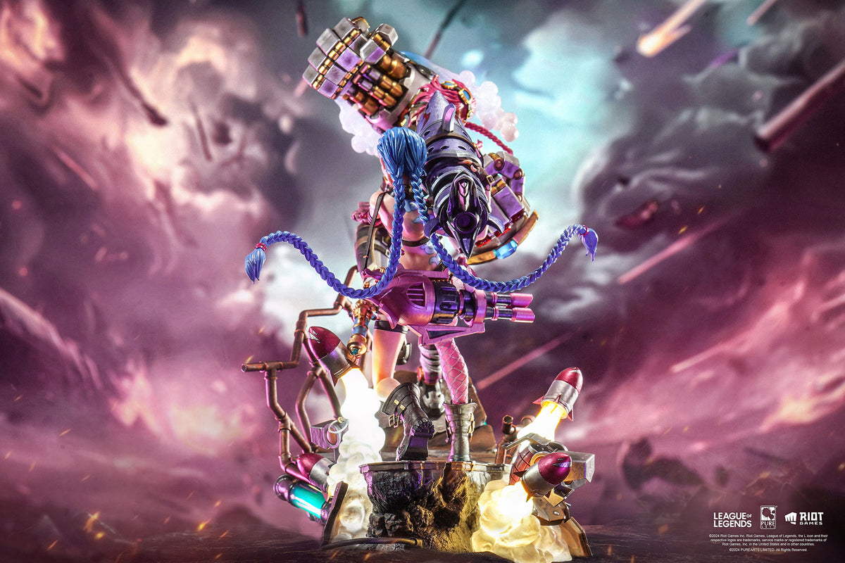 League of Legends – Jinx and Vi 1/6 Scale Statue Bundle - Spec Fiction Shop