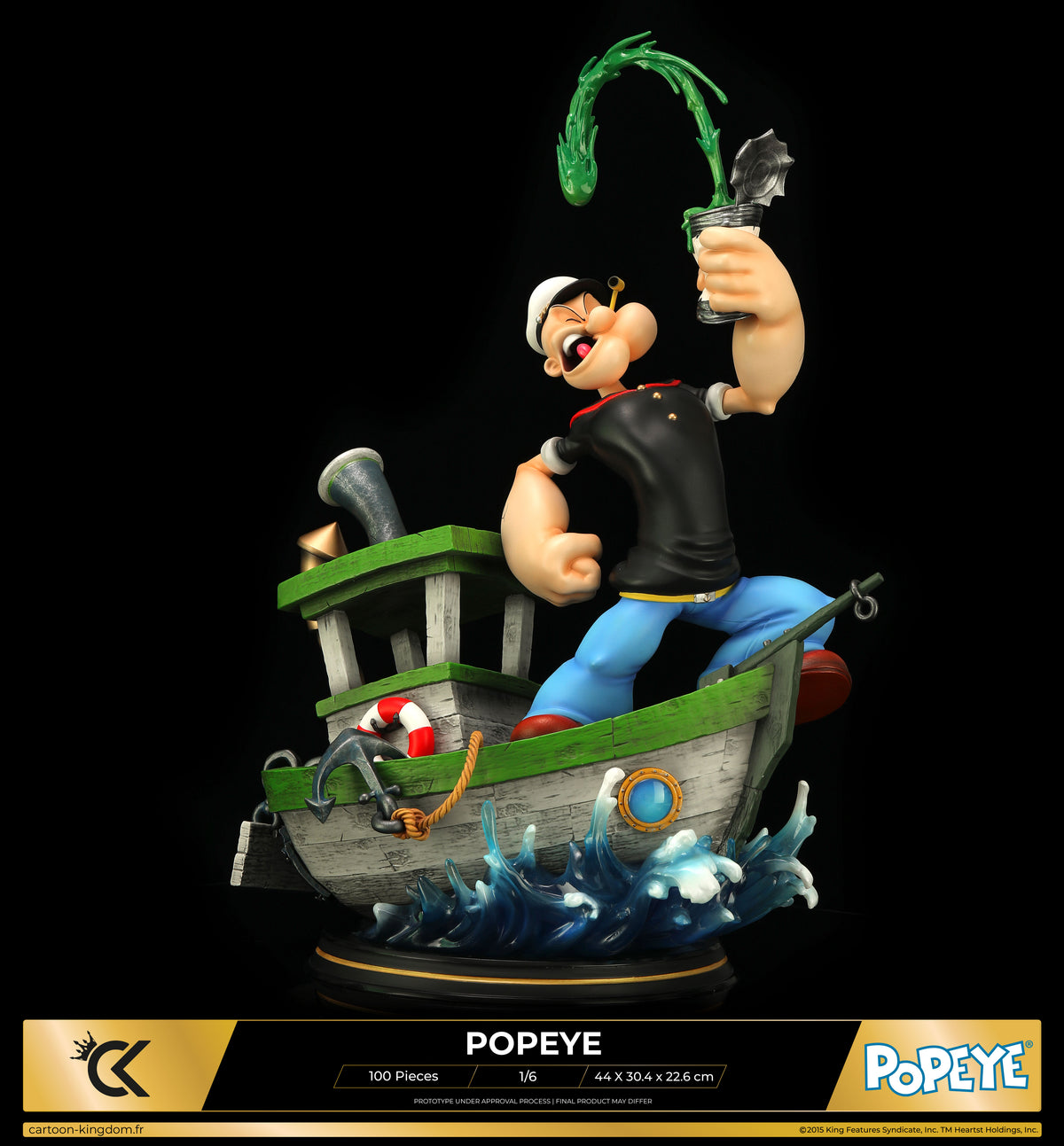 Popeye (Spinach Boat) 1/6 Scale Statue - Spec Fiction Shop