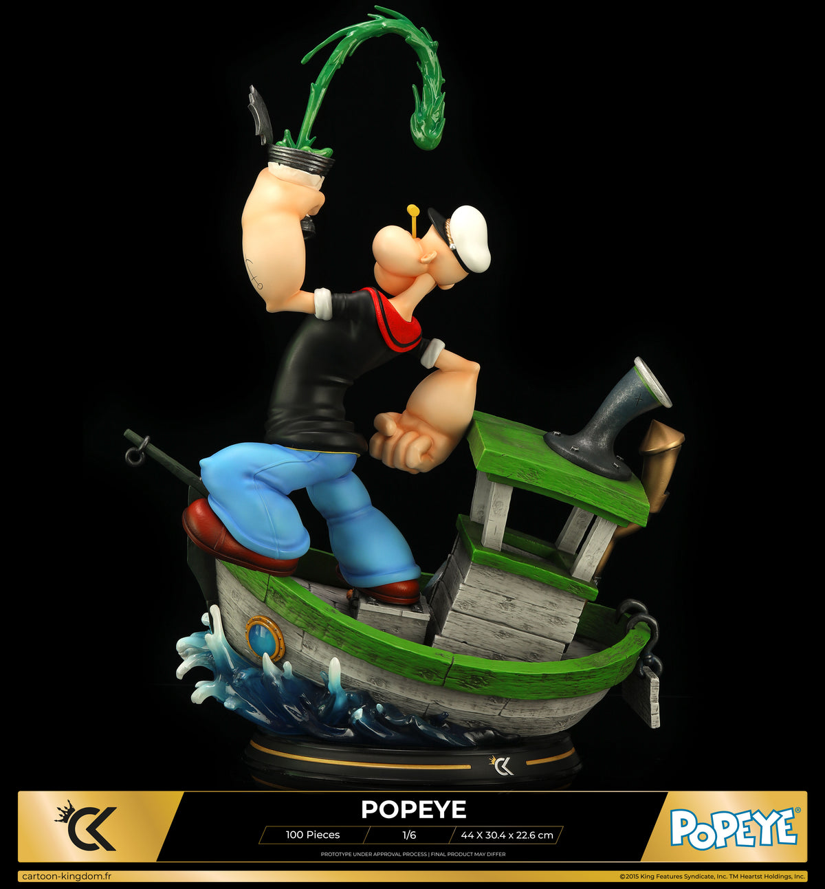 Popeye (Spinach Boat) 1/6 Scale Statue - Spec Fiction Shop