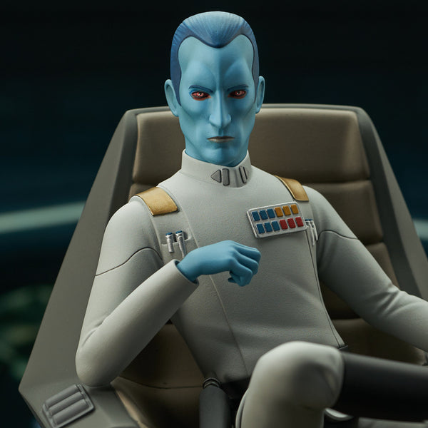 Star Wars Rebels - Grand Admiral Thrawn (on Throne) Premier Collection ...