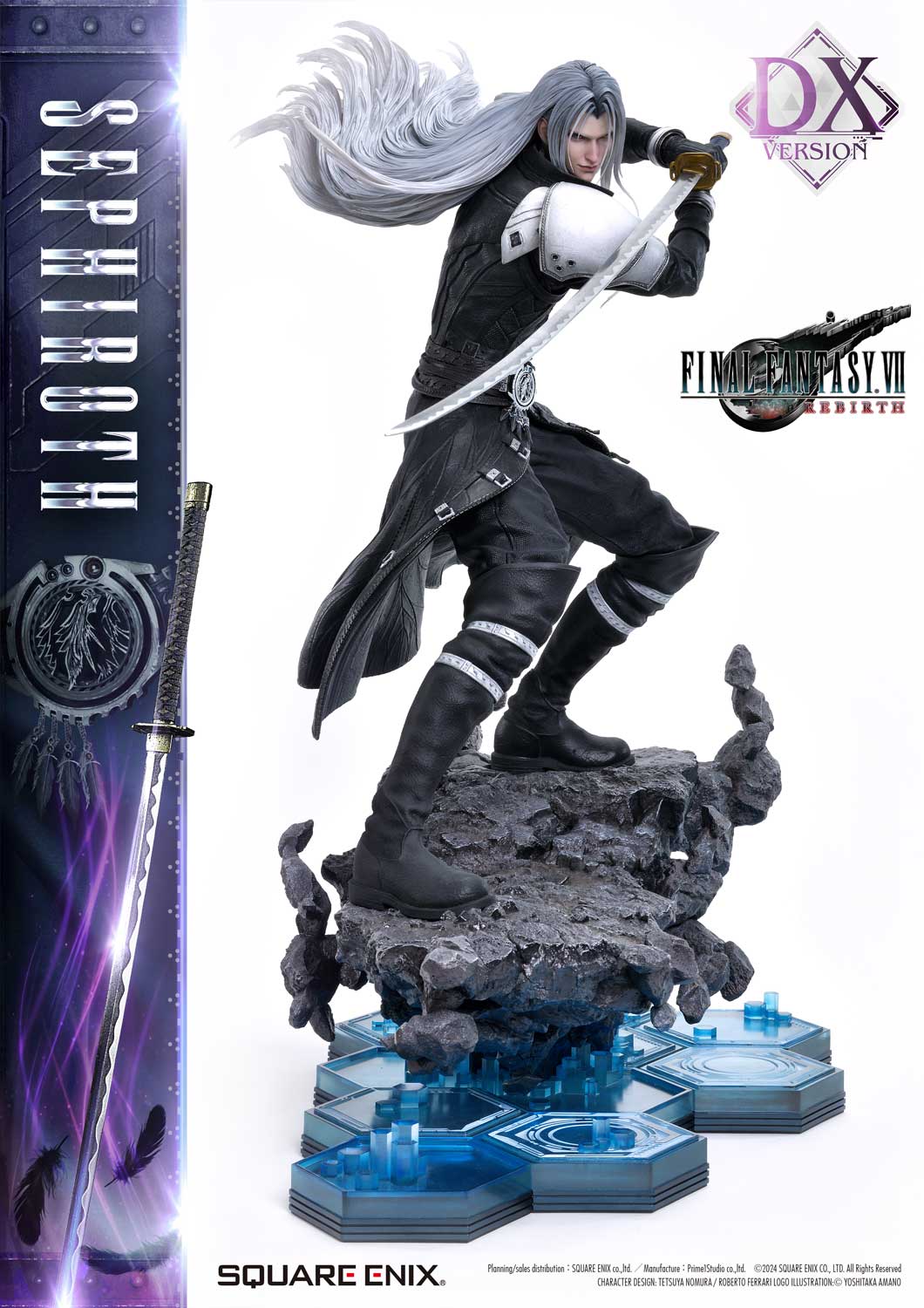 Final Fantasy VII: Rebirth - Sephiroth (Deluxe) 1/4 Scale Statue - Spec ...