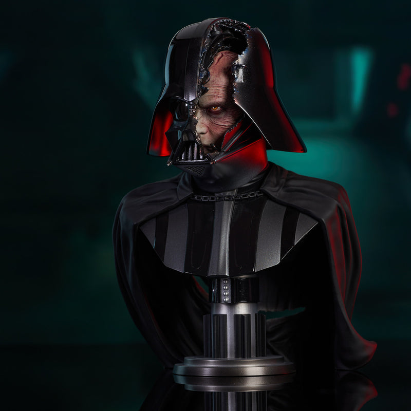 Obi-Wan Kenobi - Darth Vader (Damaged Helmet) Legends in 3-Dimensions ...