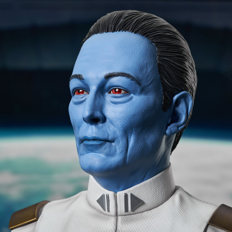 Star Wars Ahsoka - Grand Admiral Thrawn Legends in 3-Dimensions 1/2 Sc ...