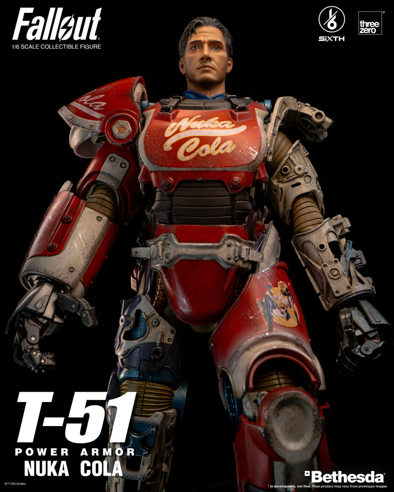 Fallout - T-51 Nuka Cola Power Armor 1/6 Scale Figure - Spec Fiction Shop