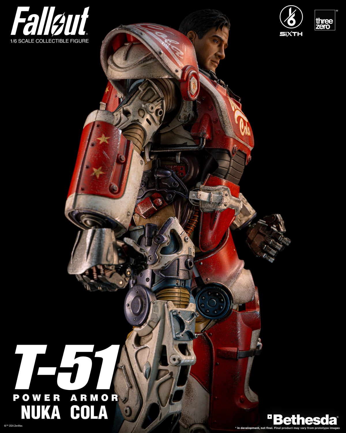 Fallout - T-51 Nuka Cola Power Armor 1/6 Scale Figure - Spec Fiction Shop