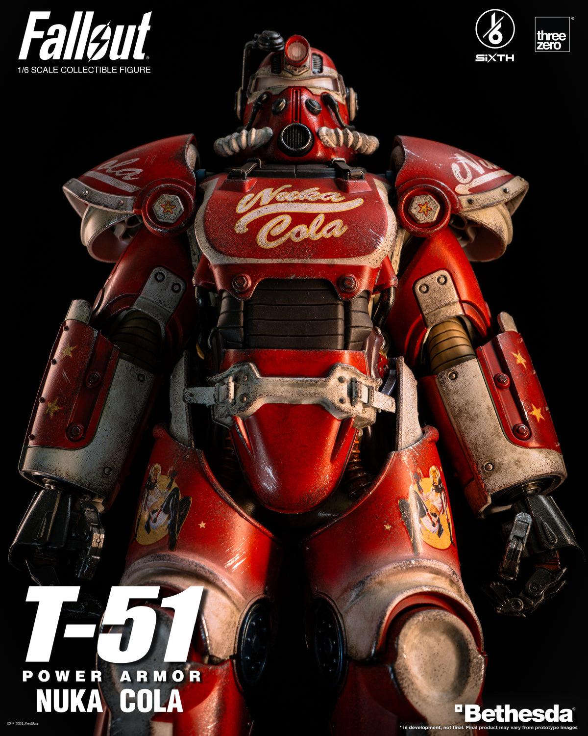 Fallout - T-51 Nuka Cola Power Armor 1/6 Scale Figure - Spec Fiction Shop