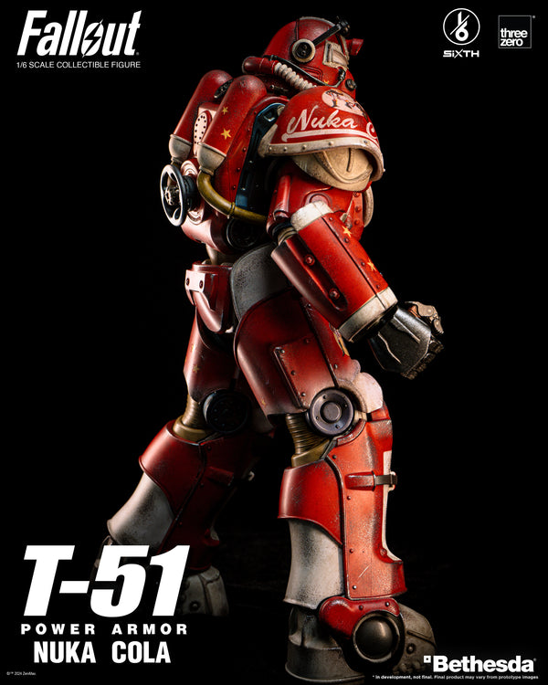 Fallout - T-51 Nuka Cola Power Armor 1/6 Scale Figure - Spec Fiction Shop