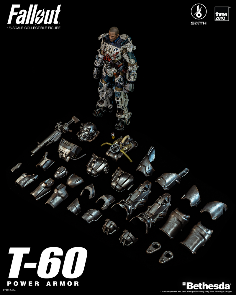 Fallout - T-60 Power Armor 1/6 Scale Figure - Spec Fiction Shop