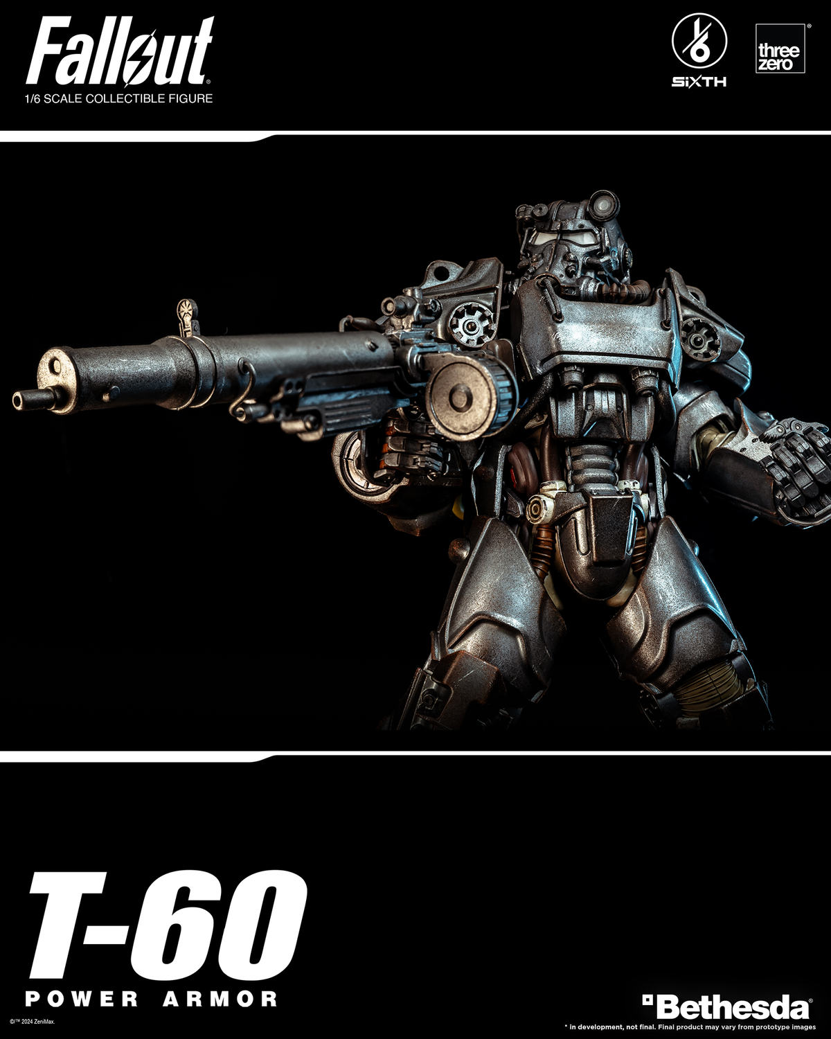 Fallout - T-60 Power Armor 1/6 Scale Figure - Spec Fiction Shop