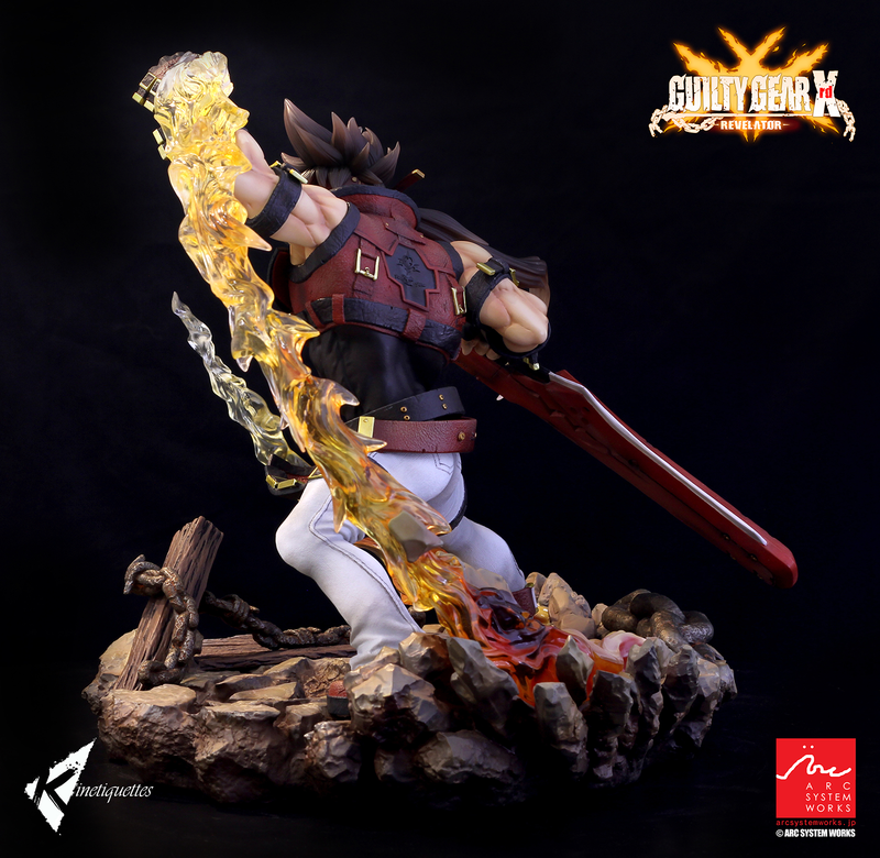 Guilty Gear - Sol Badguy The Bounty Hunter 1/7 Scale Statue - Spec ...
