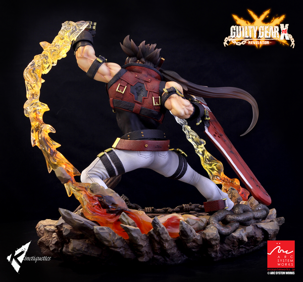 Guilty Gear - Sol Badguy The Bounty Hunter 1/7 Scale Statue - Spec ...