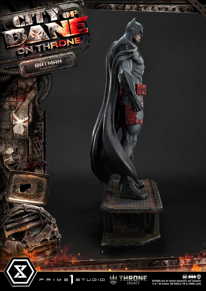City of Bane - Flashpoint Batman (Bonus) 1/4 Scale Statue - Spec ...