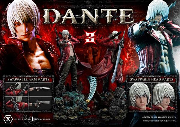 Devil May Cry 3 - Dante (Regular) 1/4 Scale Statue - Spec Fiction Shop