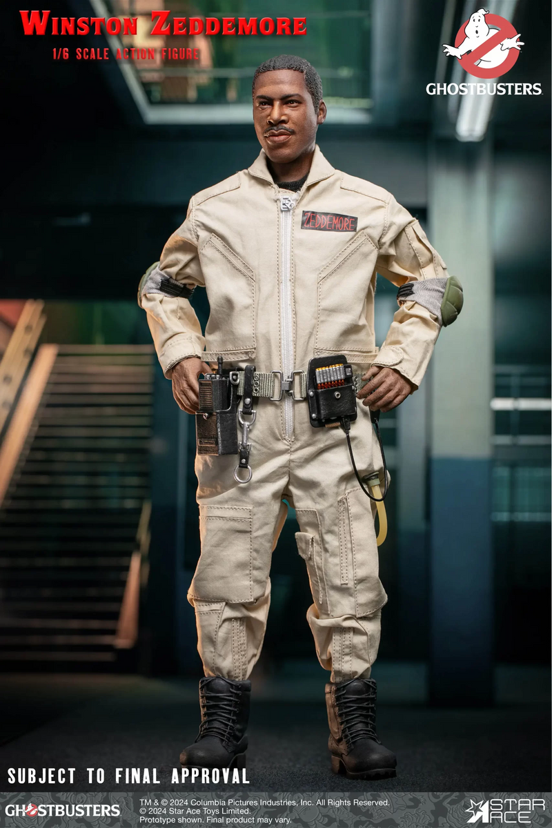 Ghostbusters - Winston Zeddemore 1/6 Scale Figure - Spec Fiction Shop