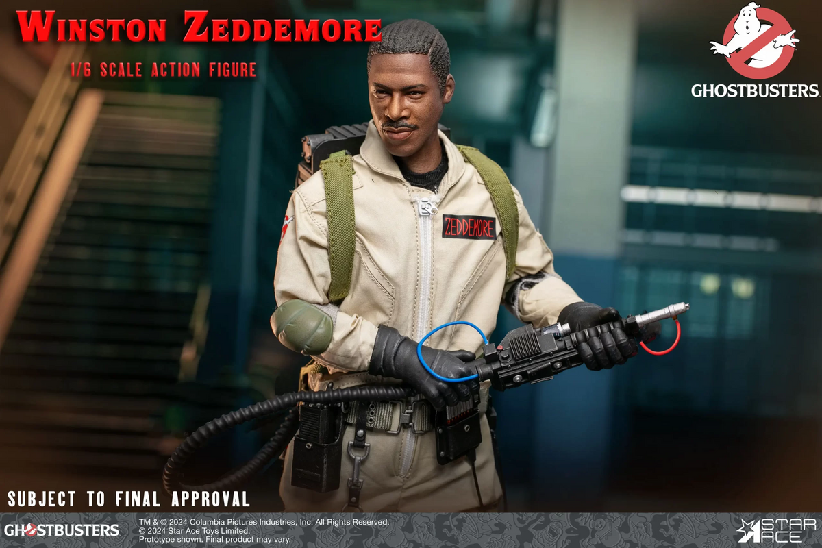 Ghostbusters - Winston Zeddemore 1/6 Scale Figure - Spec Fiction Shop