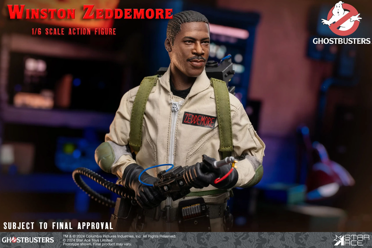 Ghostbusters - Winston Zeddemore 1/6 Scale Figure - Spec Fiction Shop