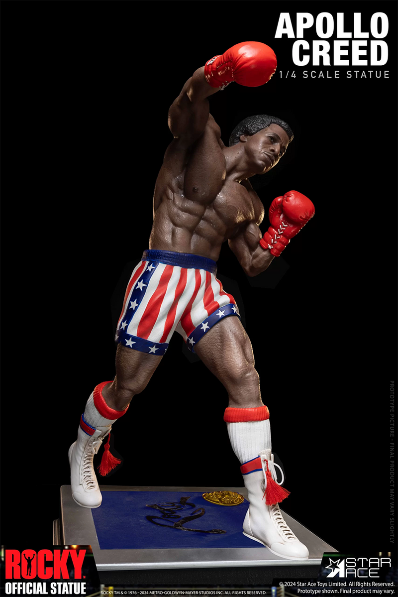 Apollo Creed (Epic Fight) 1/4 Scale Statue - Spec Fiction Shop
