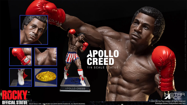 Apollo Creed (Epic Fight) 1/4 Scale Statue - Spec Fiction Shop