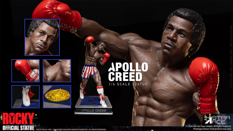 Apollo Creed (Epic Fight) 1/4 Scale Statue - Spec Fiction Shop