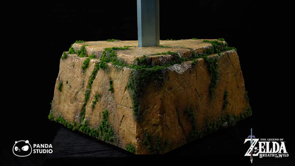 The Legend Of Zelda Breath of the Wild - Master Sword Life-Size Statue ...