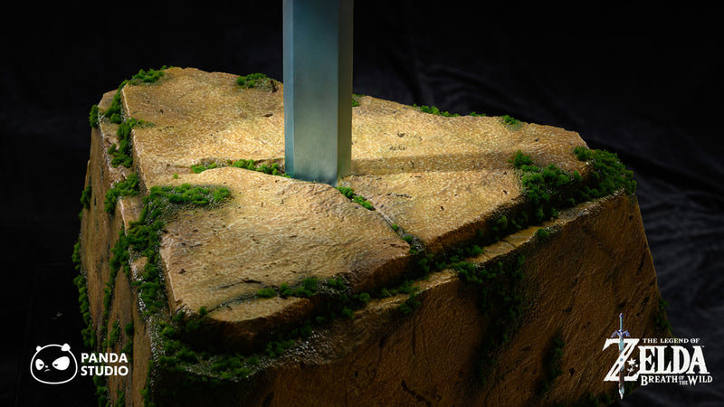 The Legend Of Zelda Breath of the Wild - Master Sword Life-Size Statue ...
