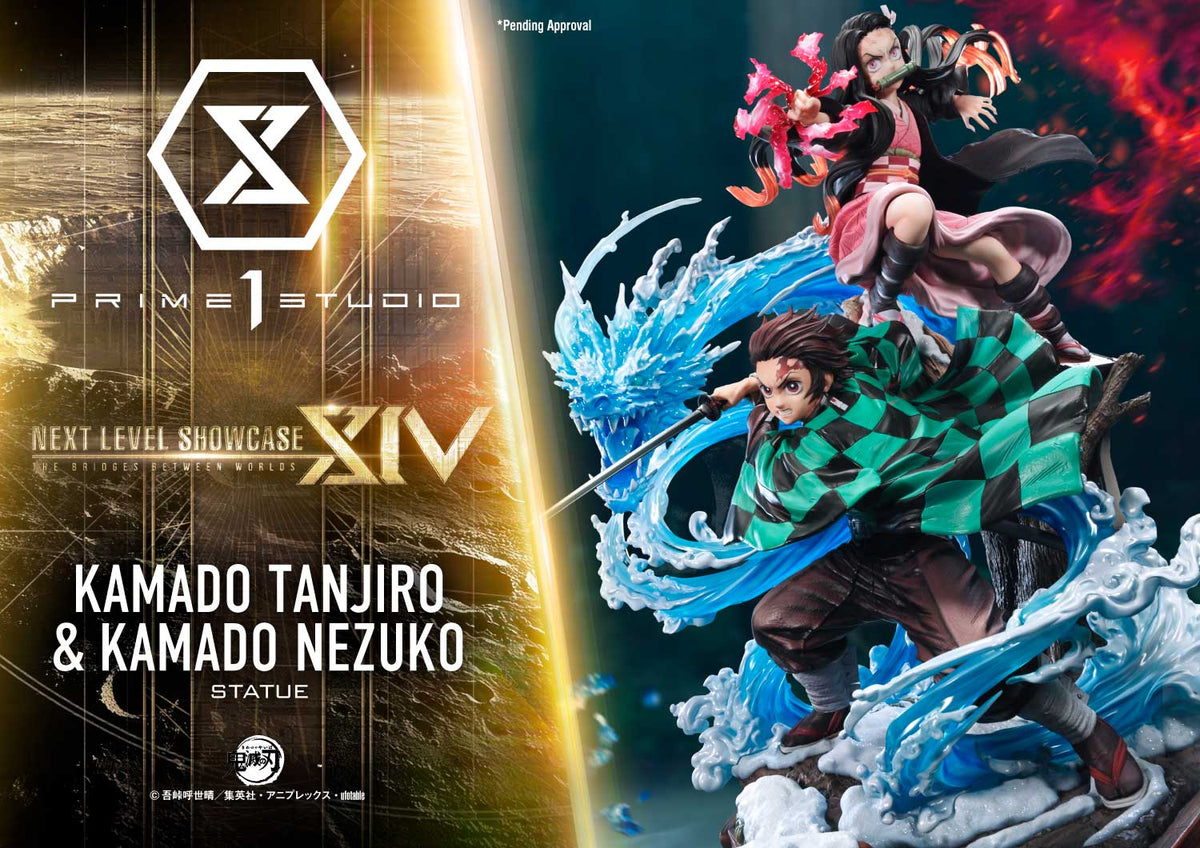 Demon Slayer - Kamado Tanjiro & Kamado Nezuko 1/6 Scale Statue - Spec ...