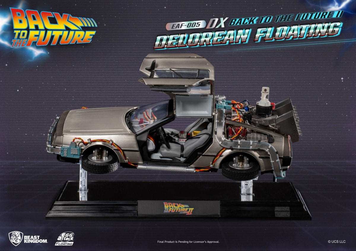 Back to the Future Part II - Egg Attack Floating - Floating DeLorean ...
