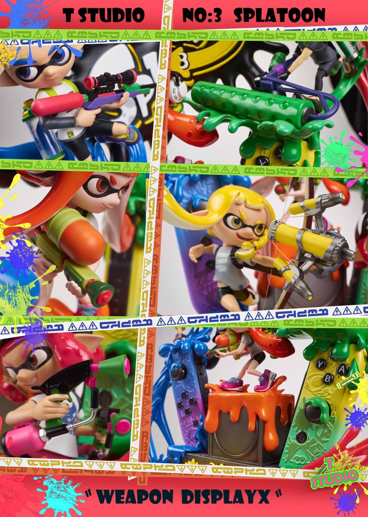 Splatoon Family Statue - Spec Fiction Shop