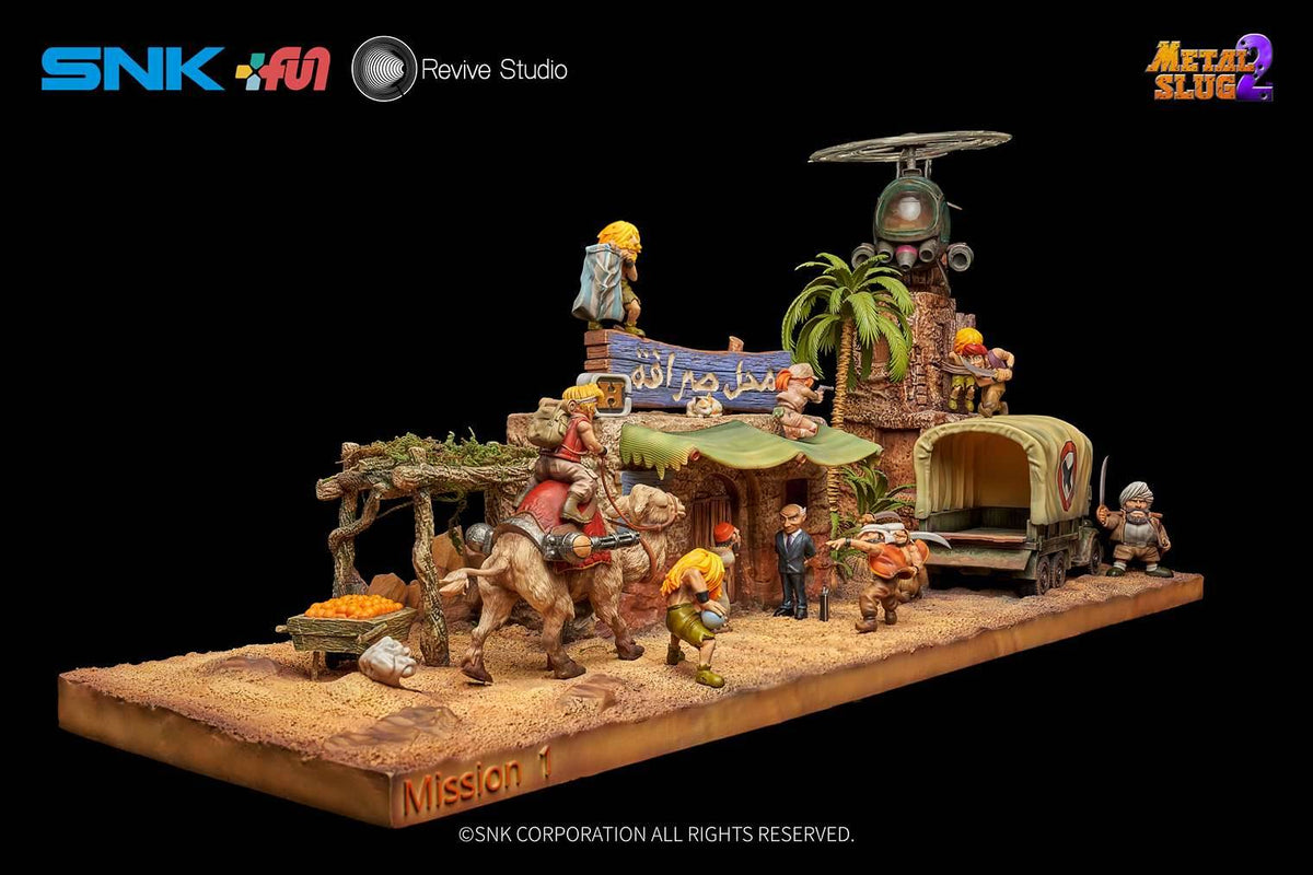 Metal Slug 2 - Mission 1 Diorama - Spec Fiction Shop