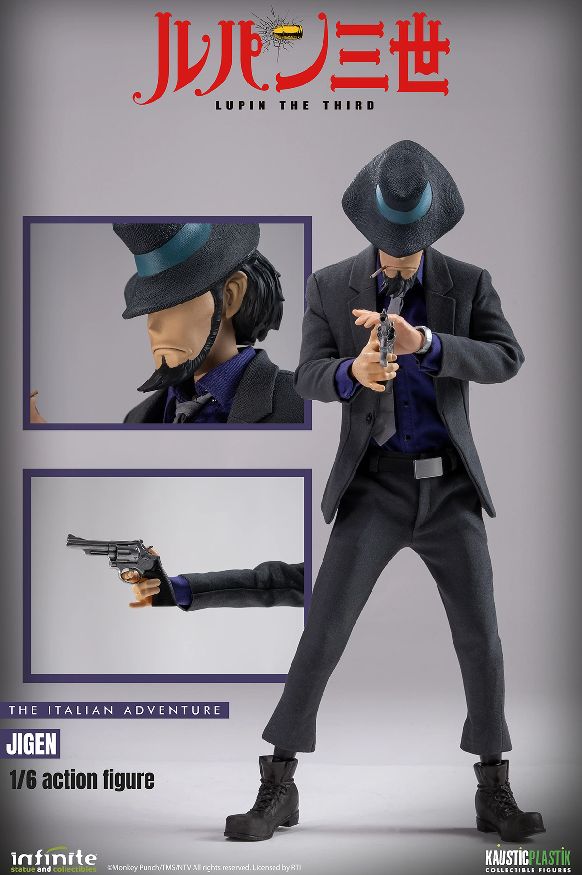 Lupin the 3rd Part IV: The Italian Adventure - Jigen (Standard Ed.) 1 ...