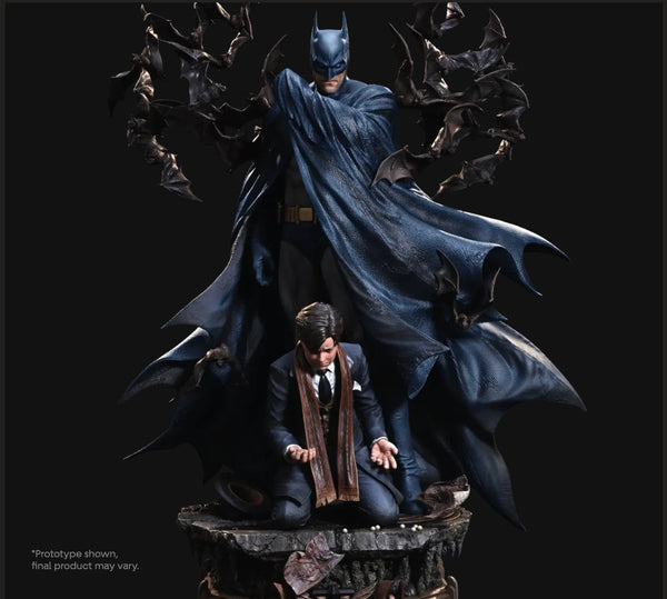 Batman Birth of Justice (Blue Suit) Statue - Spec Fiction Shop