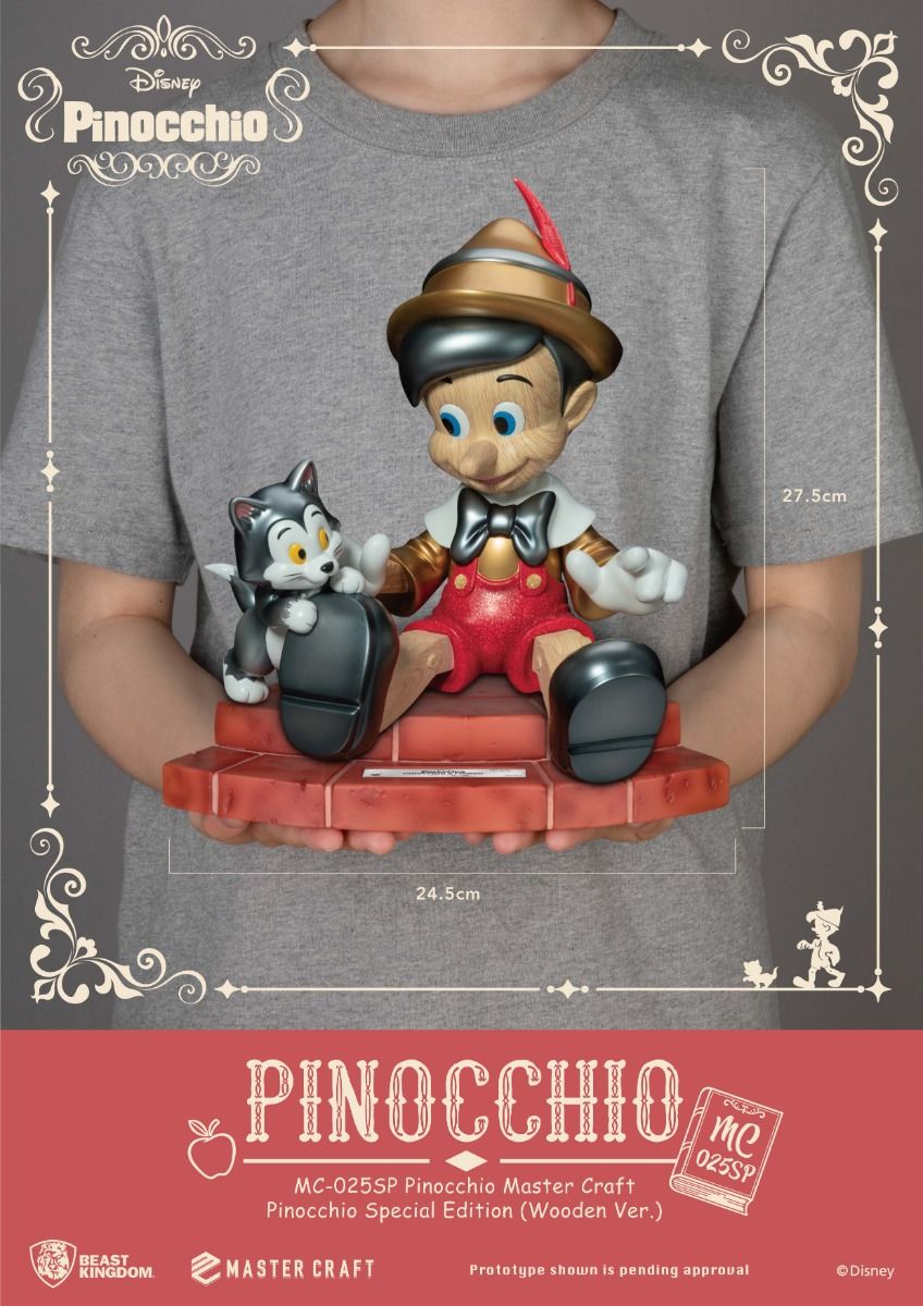 Pinocchio Special Edition (Wooden Ver.) Master Craft Statue - Spec ...