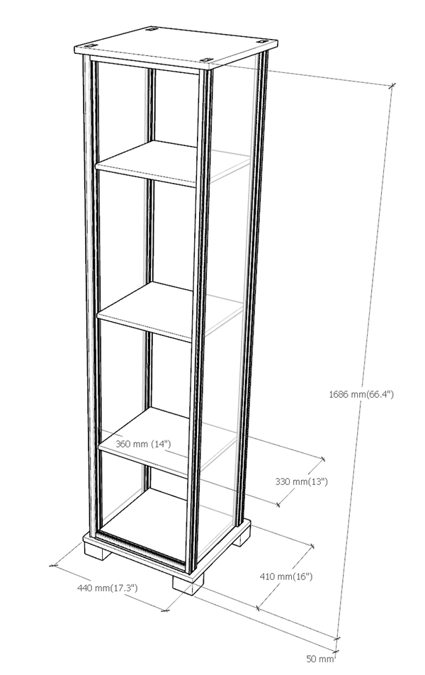 Moducase Mono Display Case - Spec Fiction Shop