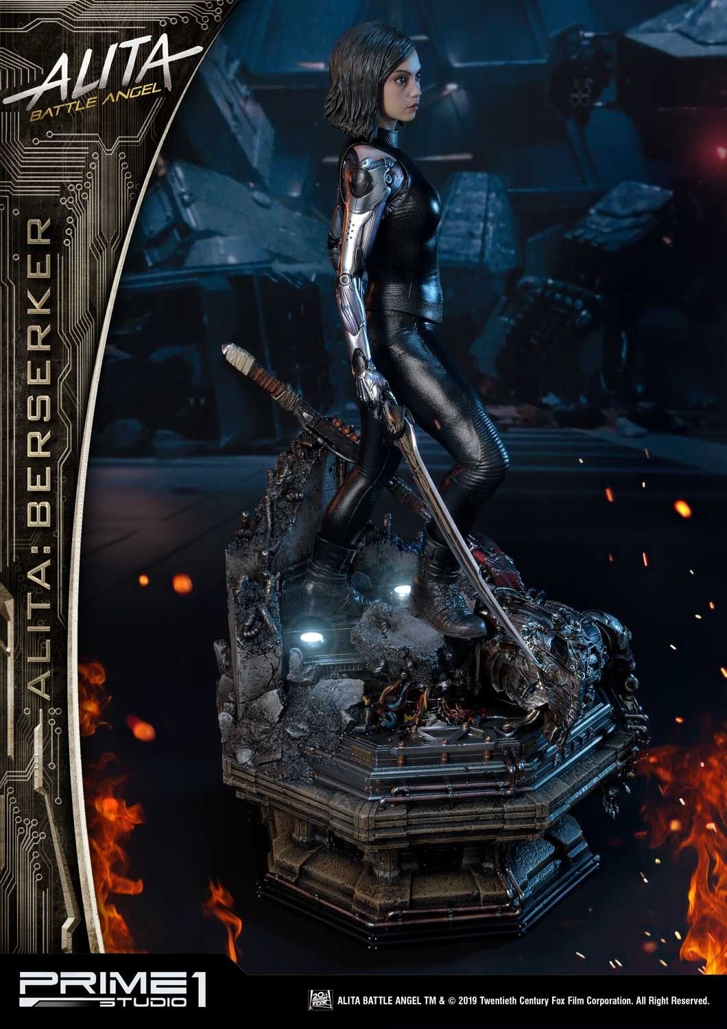 Alita: Battle Angel - Alita Berserker (Regular) 1/4 Scale Statue - Spec ...