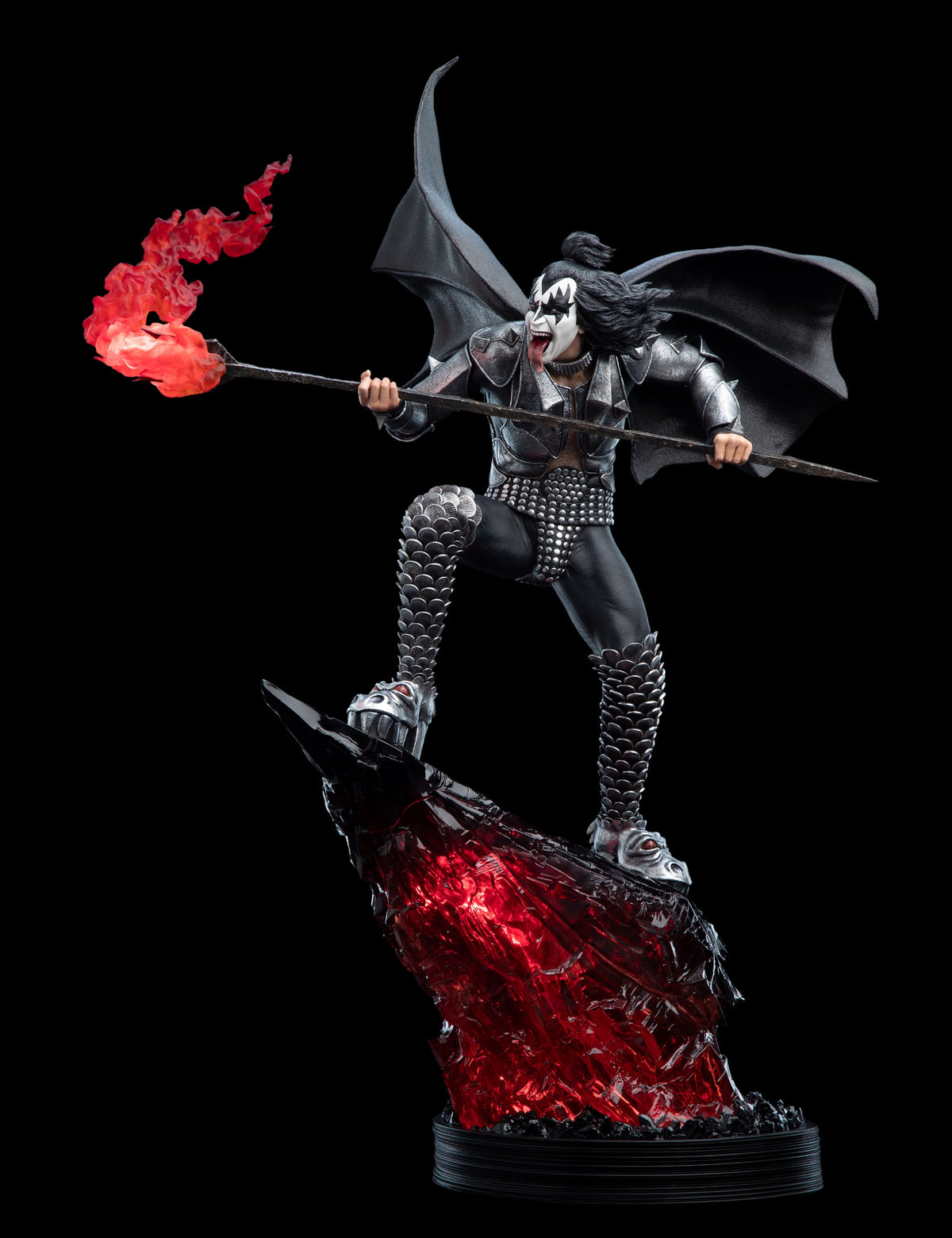 Kiss - The Demon - Destroyer Era (Gene Simmons) 1/4 Scale Statue - Spec ...