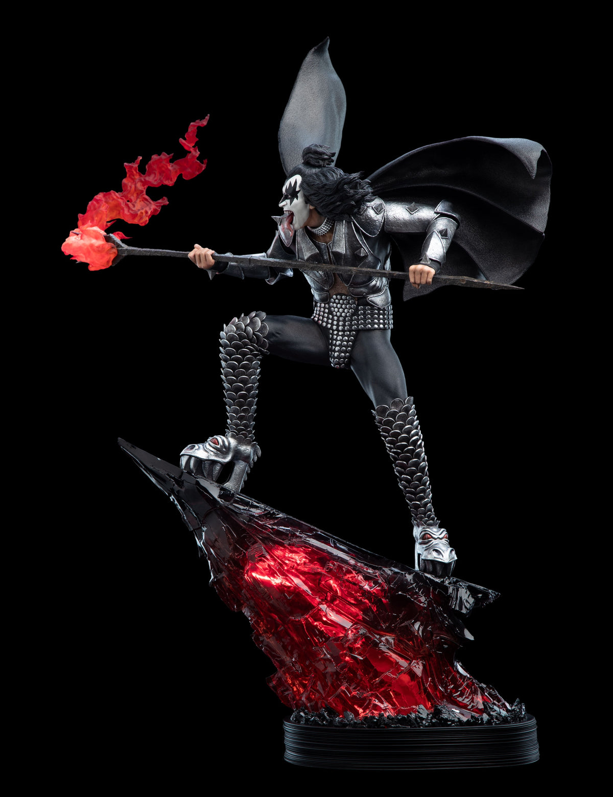 Kiss - The Demon - Destroyer Era (Gene Simmons) 1/4 Scale Statue - Spec ...