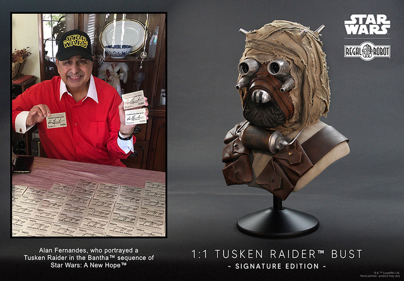 Tusken Raider (Signature Edition) Life-Size Prop Replica Bust - Spec ...