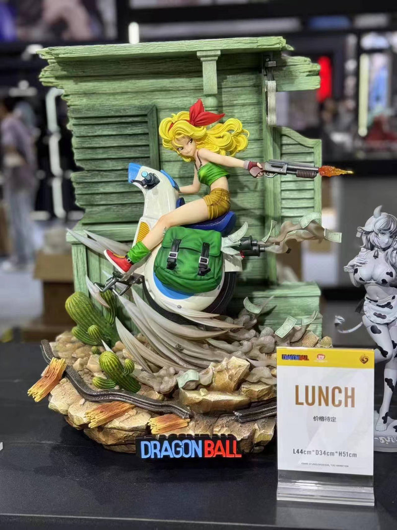 Dragon Ball - Bad Launch on Bike Statue - Spec Fiction Shop
