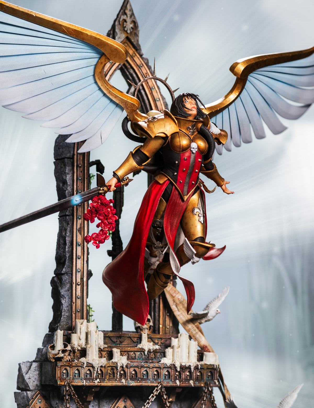 Warhammer 40,000 - Celestine the Living Saint 1/6 Scale Statue - Spec ...