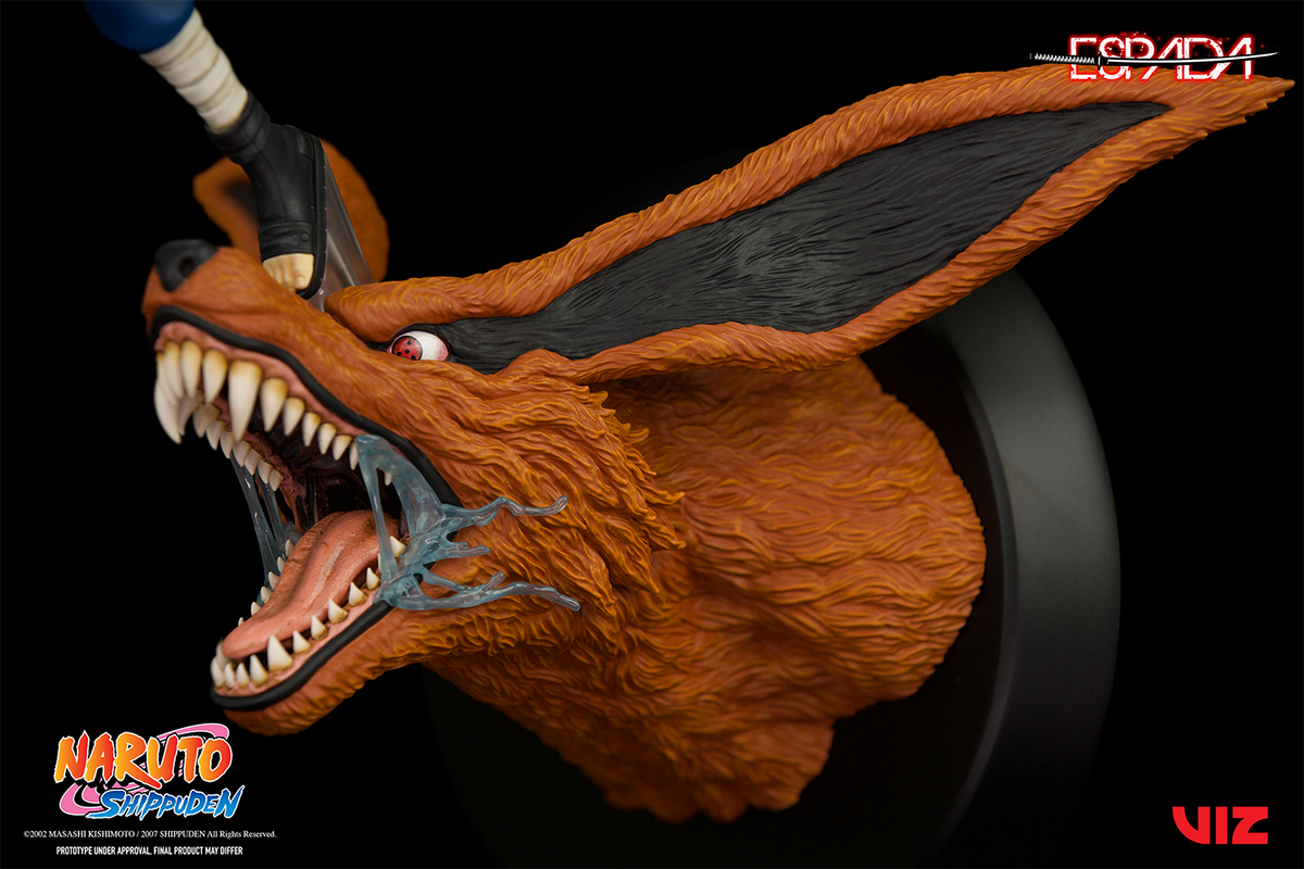 Naruto Shippuden - Minato vs. 9 Tailed Fox 1/8 Scale Wall Statue - Spec ...