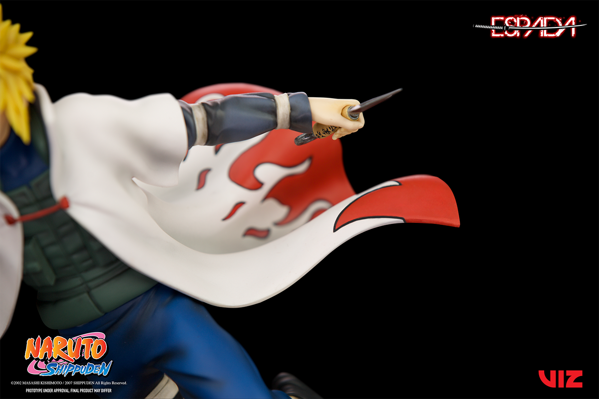 Naruto Shippuden - Minato vs. 9 Tailed Fox 1/8 Scale Wall Statue - Spec ...