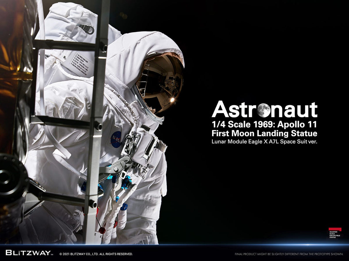 Apollo 11 Astronaut First Moon Landing Statue - Spec Fiction Shop