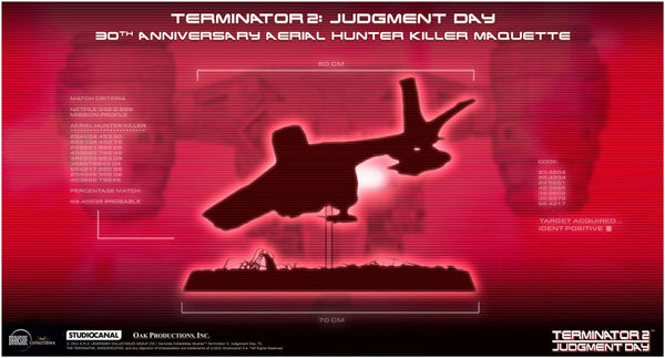 Terminator 2 - Aerial Hunter Killer Maquette - Spec Fiction Shop