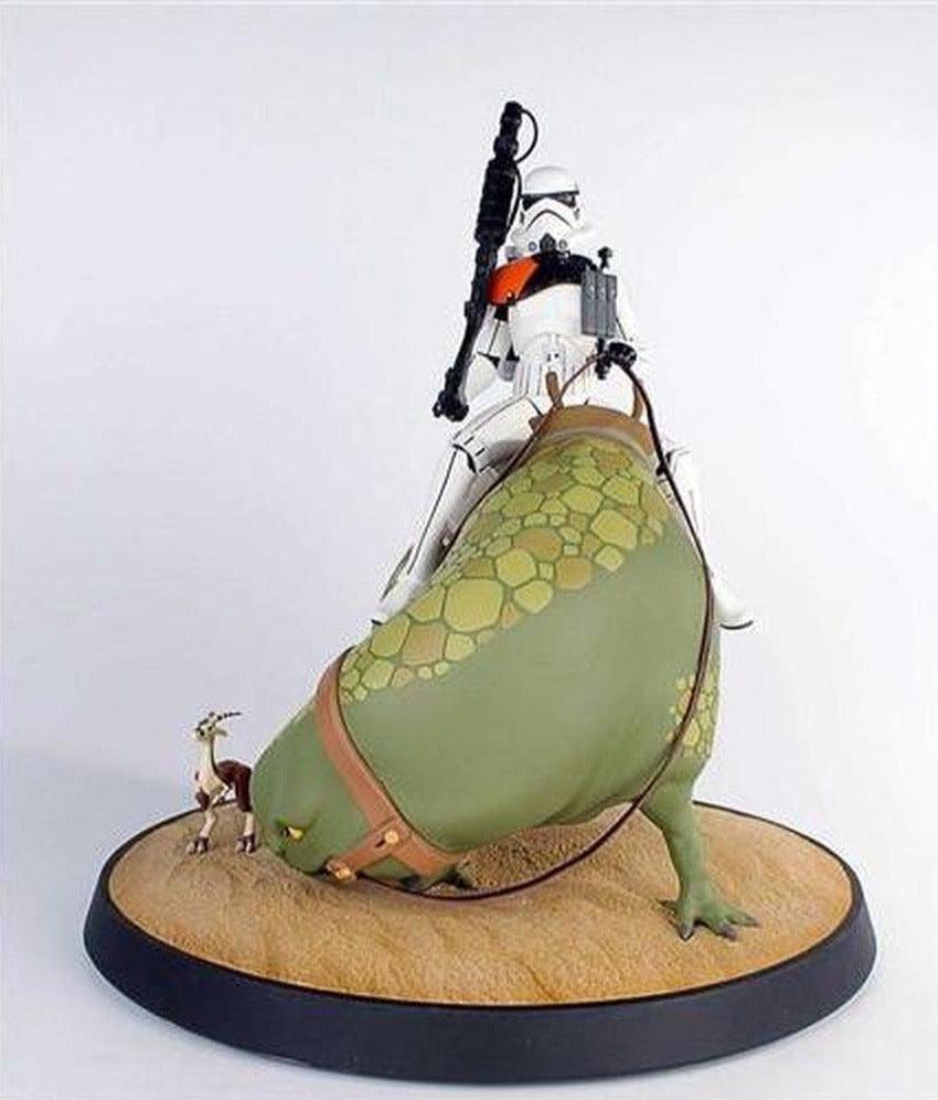 Sandtrooper On Dewback Maquette by Gentle Giant - Spec Fiction Shop