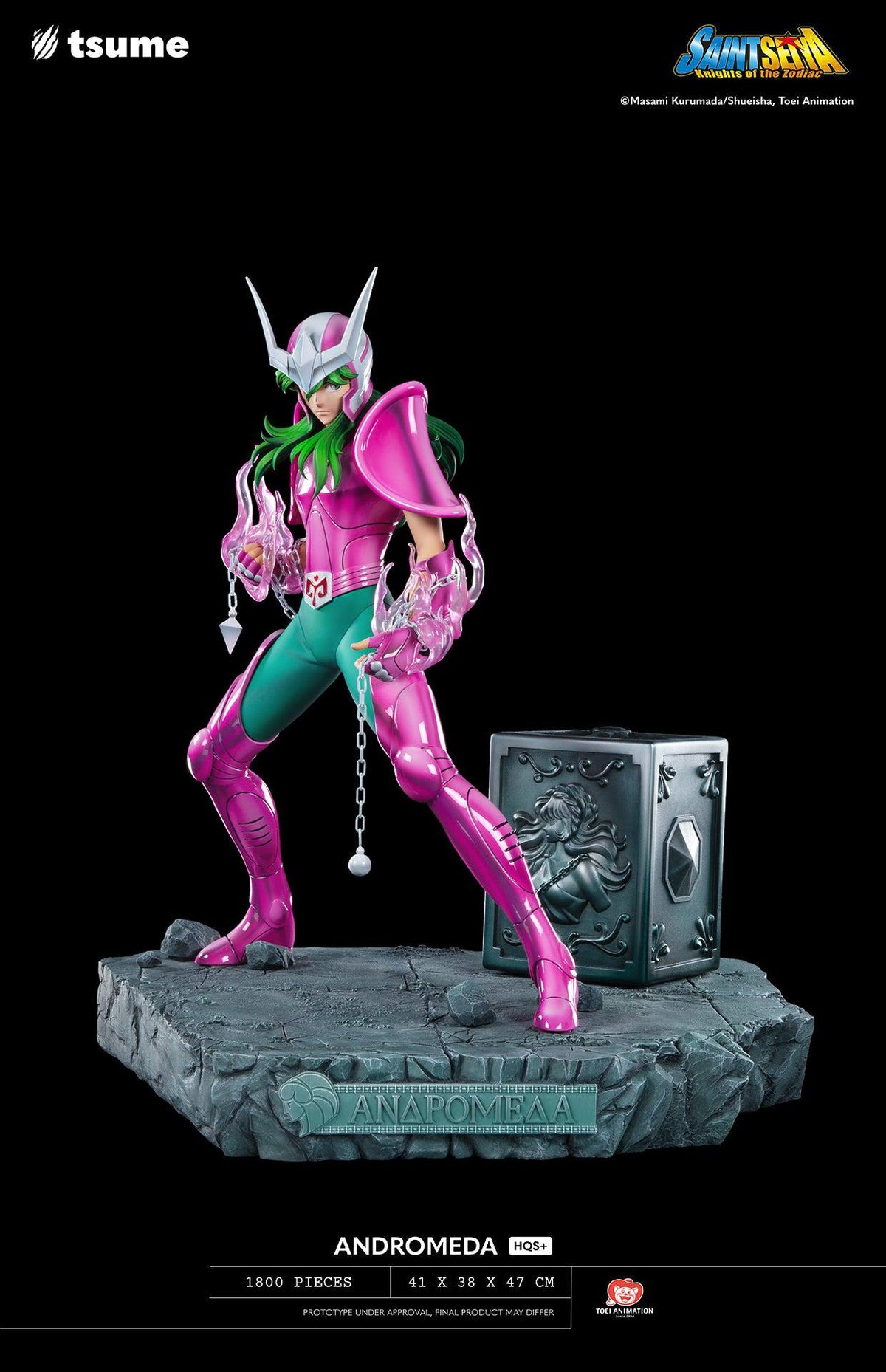 Saint Seiya - Andromeda HQS+ 1/4 Scale Statue - Spec Fiction Shop