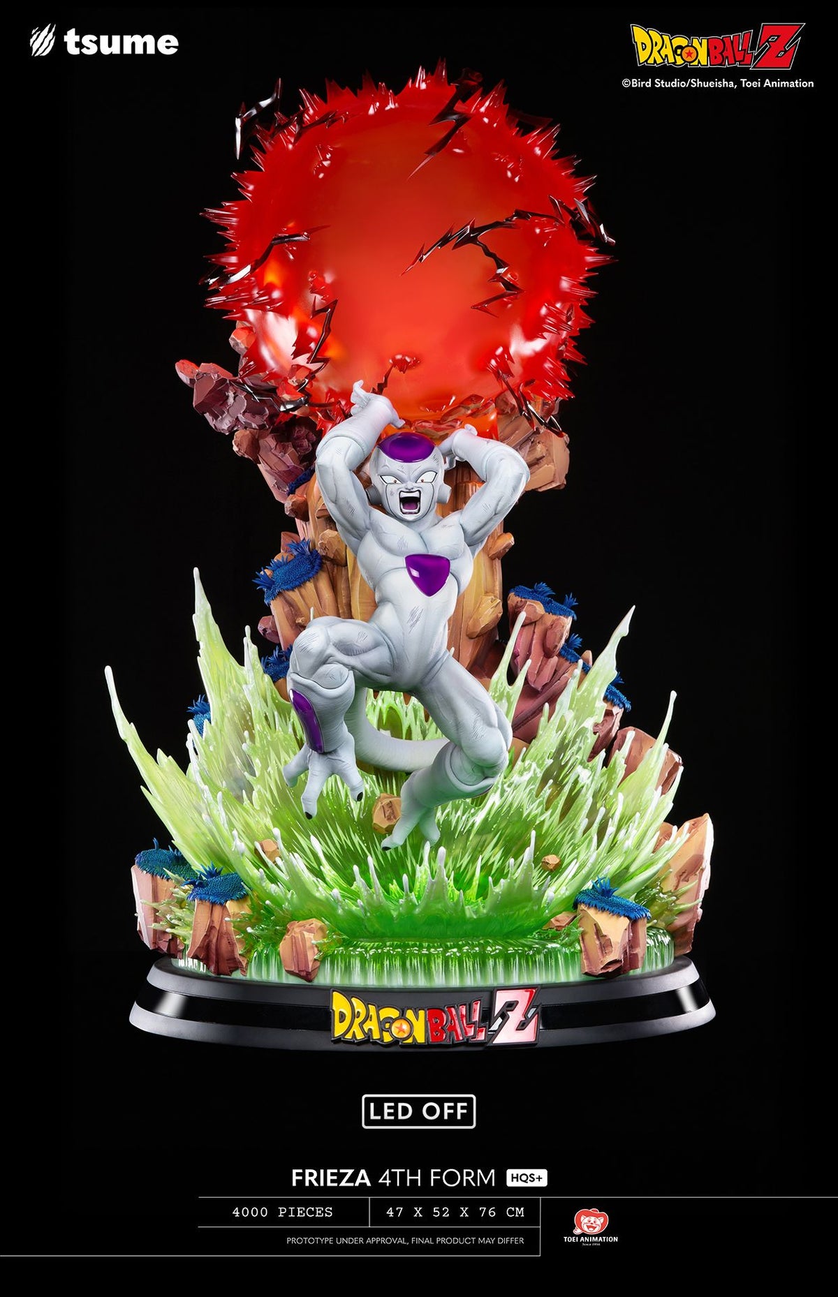 Frieza 4th Form HQS+ 1/4 Scale Statue - Spec Fiction Shop