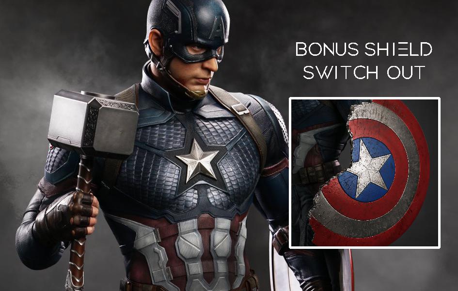 Captain America 1/2 Scale Statue - Spec Fiction Shop