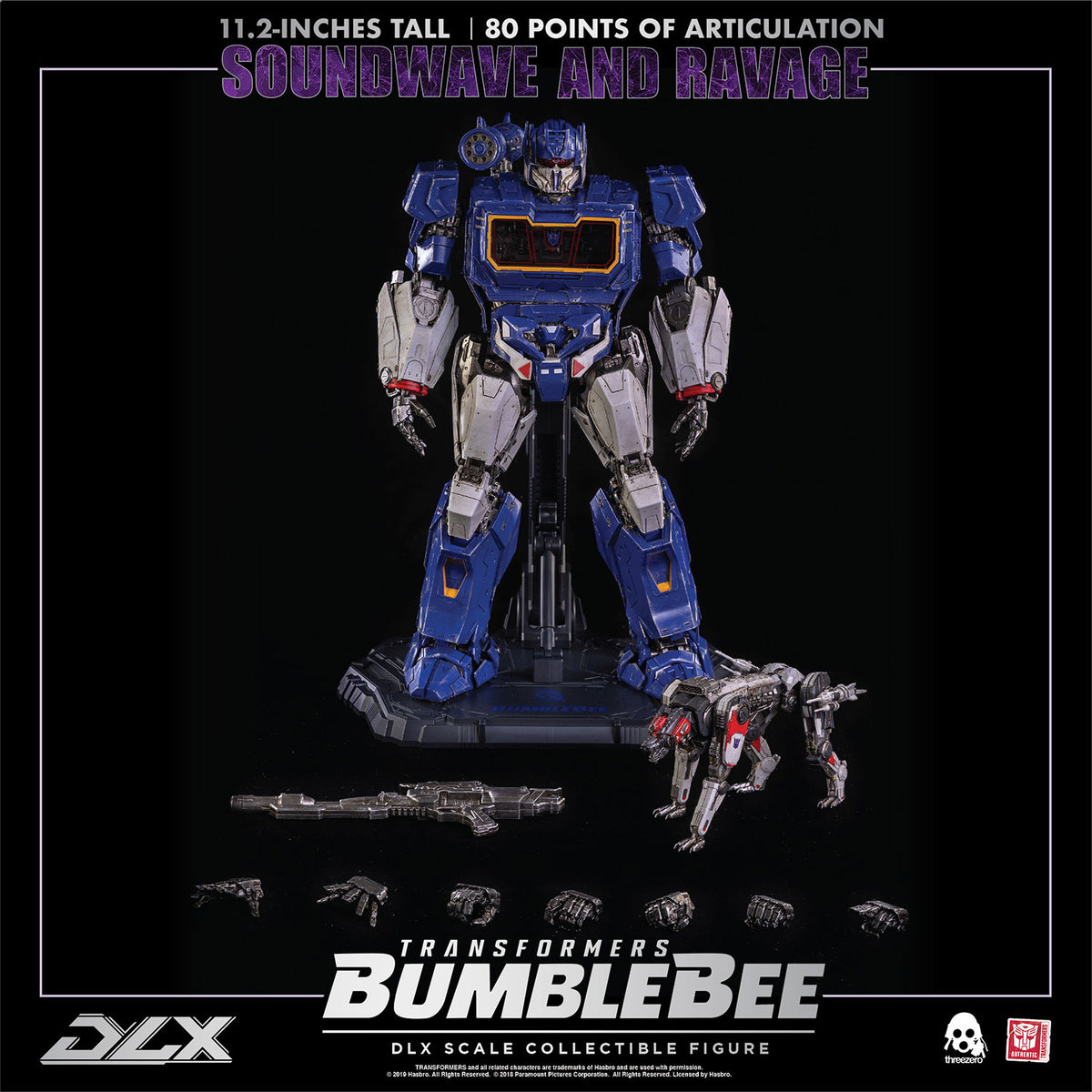 Transformers Bumblebee - Soundwave and Ravage DLX Figure - Spec Fiction ...