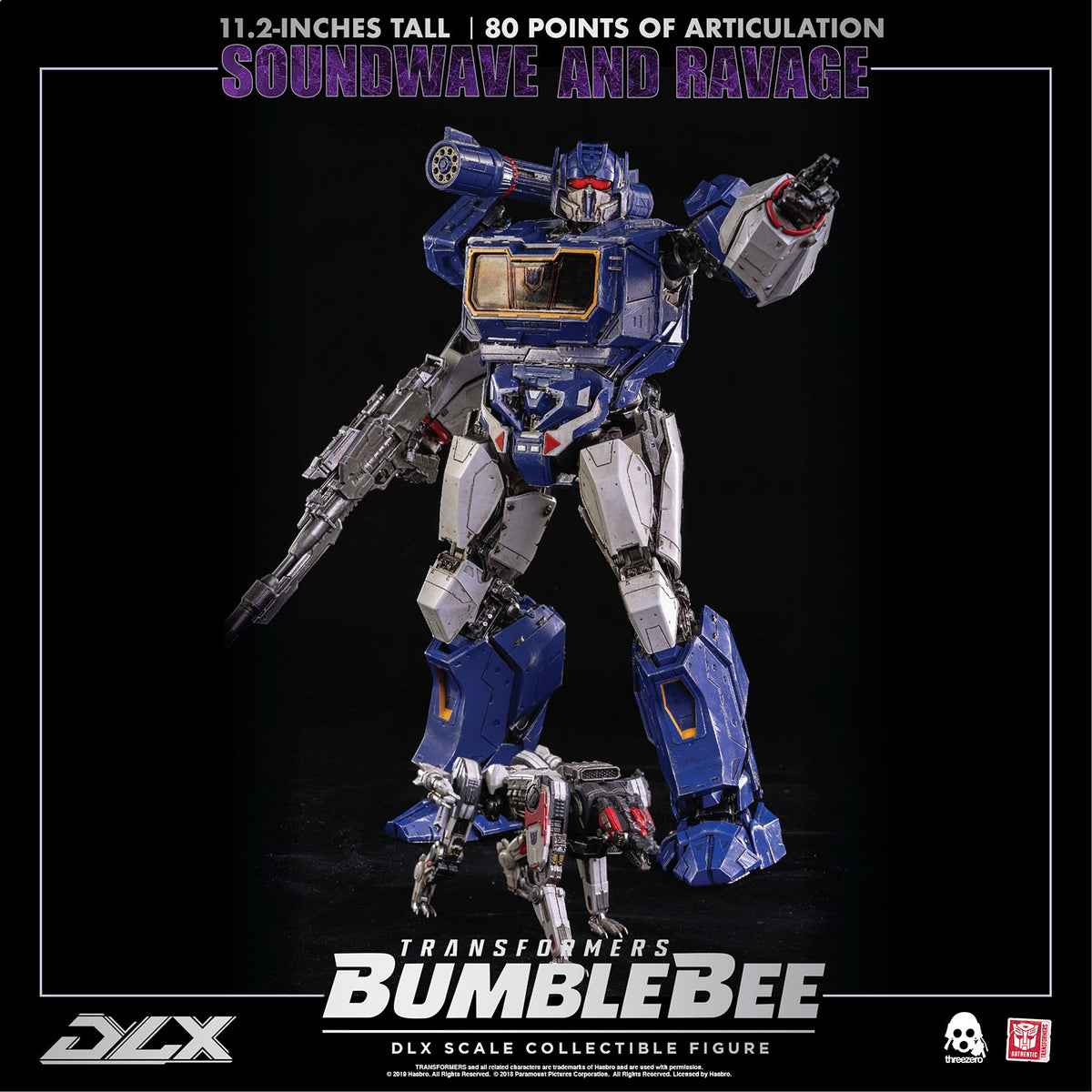 Transformers Bumblebee - Soundwave and Ravage DLX Figure - Spec Fiction ...